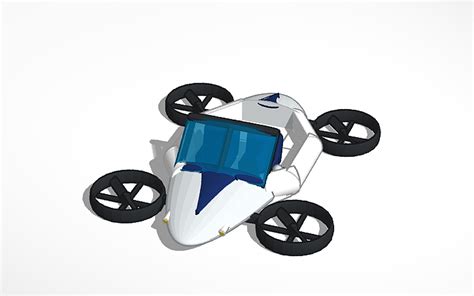 3d Design Flying Car Tinkercad
