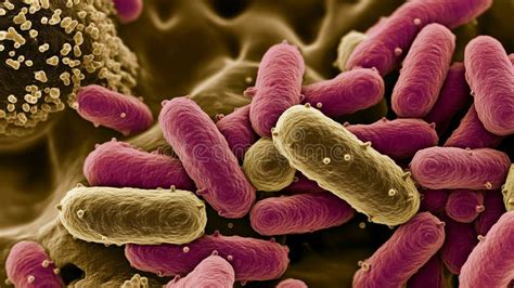 Bacterium Causing An Infection Stock Illustration Illustration Of Bacteriology Digitally