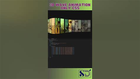3d Wave Animation Html Css And Sdsquar Solutions Cssanimation