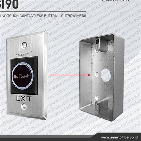 jual no touch exit push button stainless rfid or fingerprint access