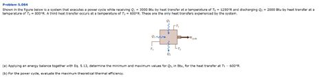 solved problem 5 064 shown in the figure below is a system that