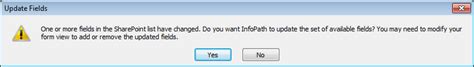 Be Careful When Changing A List While Using InfoPath To Customize The Form SharePoint Duffbert