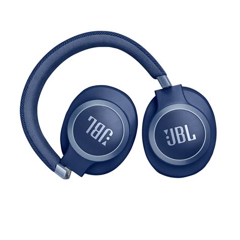 JBL Live Noise Cancelling Over Ear Headphones Blue Incredible Connection
