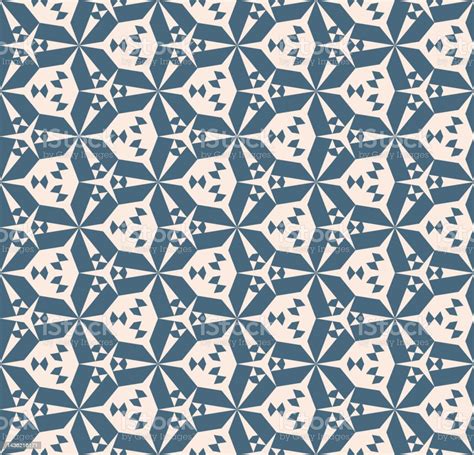 파란색과 베이지 색 추상 기하학적 이음새가 없는 패턴과 삼각형 모양 그리드 0명에 대한 스톡 벡터 아트 및 기타 이미지 0명 가리기 구멍 뚫기 Istock