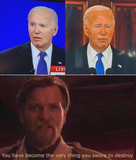 Star Wars Orange Man Joe Biden Bad Know Your Meme