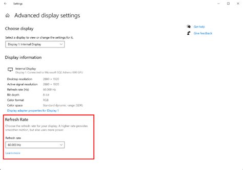 Latest Windows 10 Build Makes Adjusting Display Refresh Rates Easier New Search Features