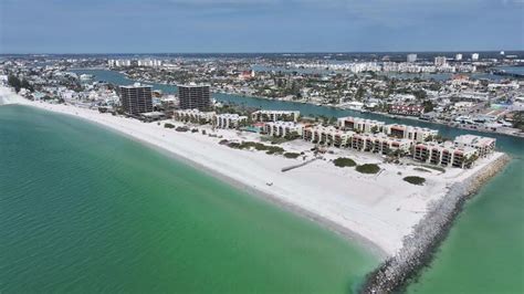 Beautiful St Pete Beach At Saint Petersburg Florida United States