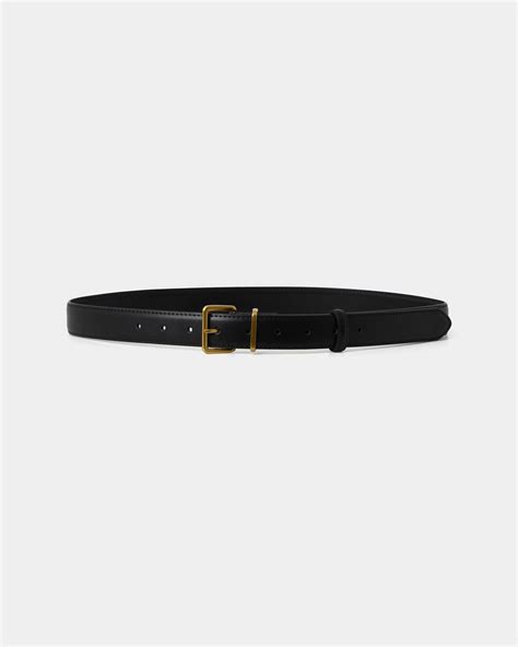 Emmalyn Leather Belt Black Forcast Au