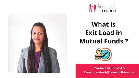 What Is Exit Load In Mutual Funds Youtube