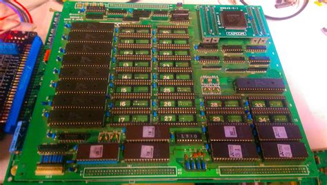 Capcom Cps1 C Board Repair Pic Heavy Pcb And Monitor Repair Logs Aussie Arcade
