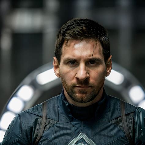 A Close Up Of A Man In A Black Suit With A White Diamond On His Chest