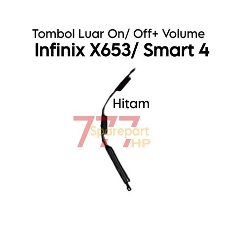 Tombol Luar 1 Set Power On Off Volume Infinix Smart 4 X653 Button Casing On Off Vol Lazada