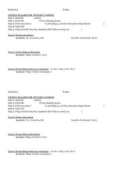Finding The Equation Of A Line Guided Notes 3 Example Types Practice KEY