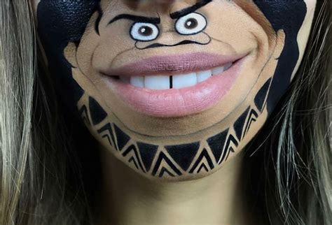 Mauimoana Movie Lip Art Face Art Makeup Makeup