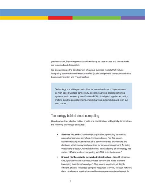 Ibm Perspective On Cloud Computing Pdf