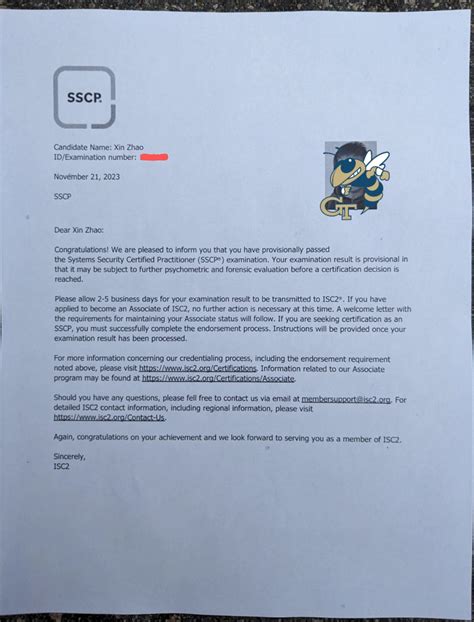 Xin Zhao Cissp On Linkedin Isc2 Sscp Cybersecurity Georgiatech