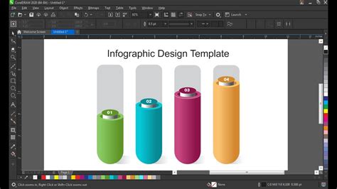 how to create infographic design in coreldraw coreldraw tutorials