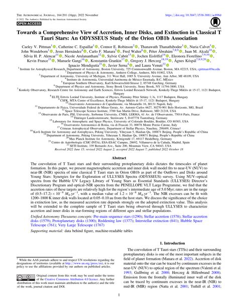 Pdf Towards A Comprehensive View Of Accretion Inner Disks And Extinction In Classical T