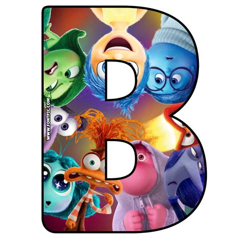 Inside Out 2 Letter B