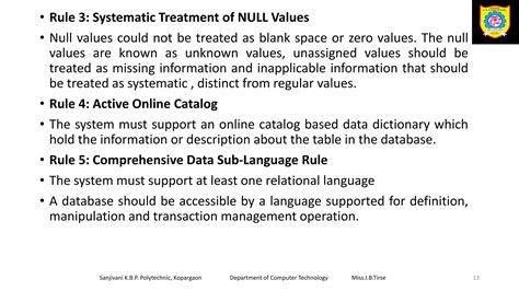 Dbms Relational Data Model Pptx
