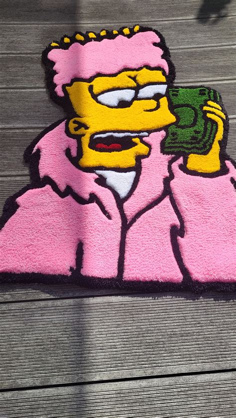 Bart Simpson Rugs Etsy