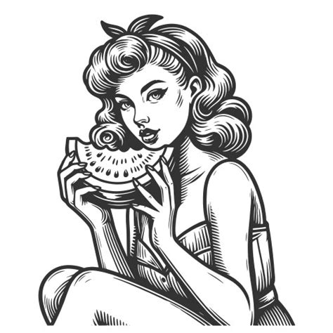 Girl Sexy Sketch Vector Images Over 11 000