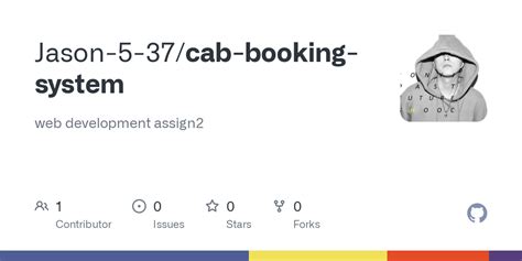 GitHub Jason 5 37 Cab Booking System Web Development Assign2