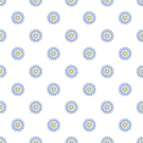 Circular Saw Blade Pattern Cartoon Style 15029673 Vector Art At Vecteezy