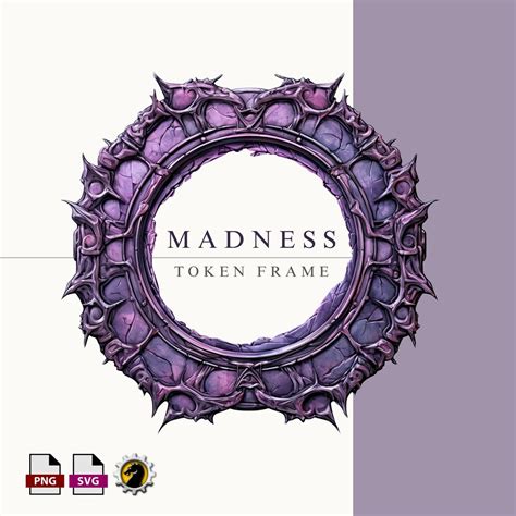 Dandd Token Border For Dungeons And Dragons Tabletop Rpg Roll20 Vtt