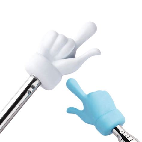 접이식 손가락 독서 스틱 귀여운 교사 포인터 어린이 독서 배턴 가정 독서 교육 보조 채찍 1 개 학교 및 교육 용품