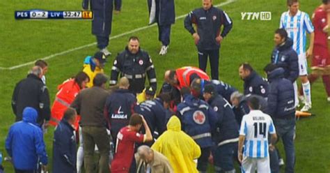 이탈리아 축구선수 경기 중 사망