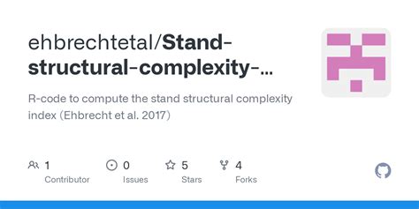 stand structural complexity index ssci ehbrecht et al stand