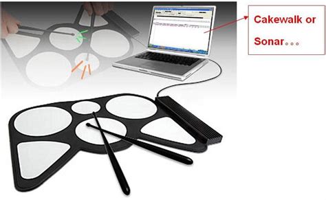 Portable Usb Midi Drum Kit Md1001 Roll Up Drum And Portable Drum Price