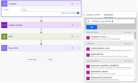 Get Todays Date As A Variable Power Automate Flow D365 Power Platform Blog