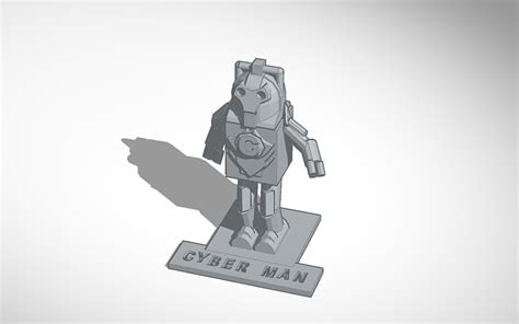 3d Design Cyber Man Tinkercad