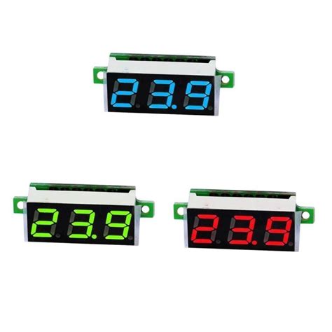 Voltimetro Dc Display 3 Digitos 25 30v Stm8s003f3