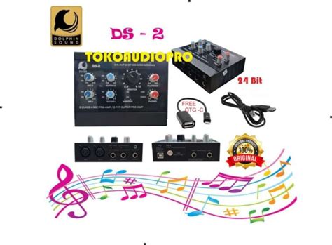 Promo Dolphin Sound Ds2 Ds 2 Ds 2 Usb Soundcard Usb Diskon 50 Di