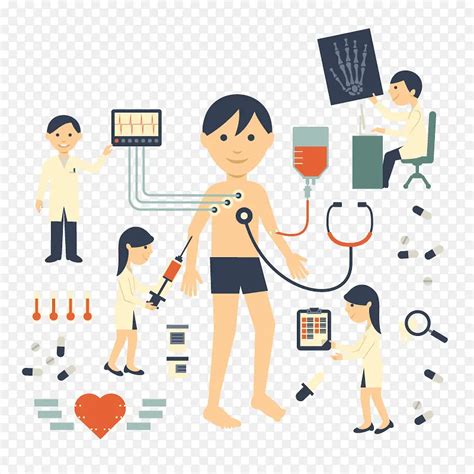 卡通医疗检查png图片素材下载 图片编号yrdlggxy 免抠素材网