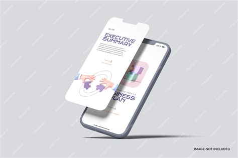 Телефон и экран мокап презентации приложения Ui Ux Премиум Psd Файл