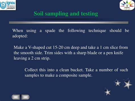 PPT Soil Sampling And Testing PowerPoint Presentation Free Download ID 603724