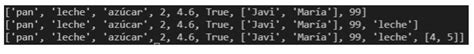 Crear una Lista en Python Másteres Online Nº Empleabilidad