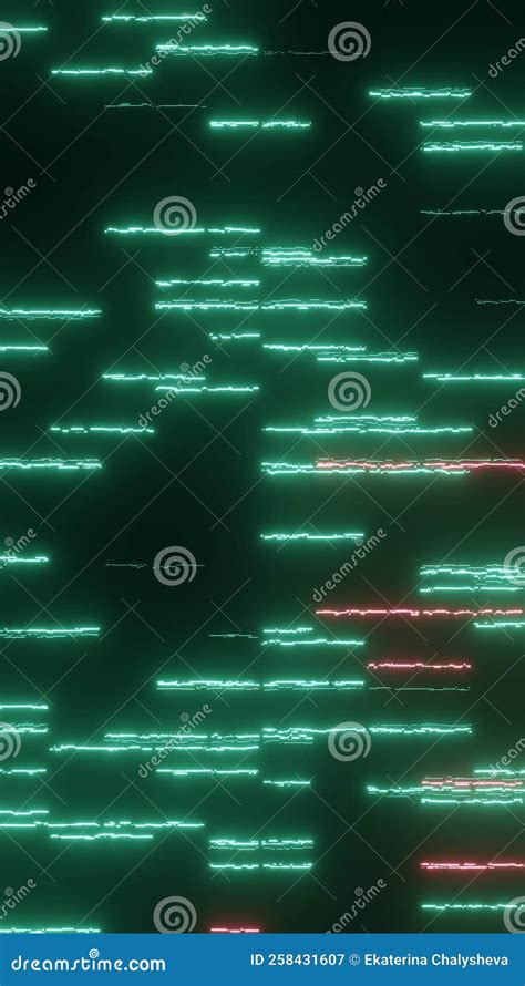 D Render Retro Glitch Effect Stock Illustration Illustration Of Glitch Color