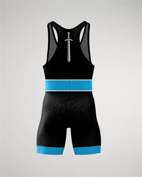 Elite Singlet Mens Mtx Blue Rudis