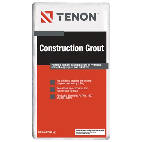 Construction Grout Tcc Materials