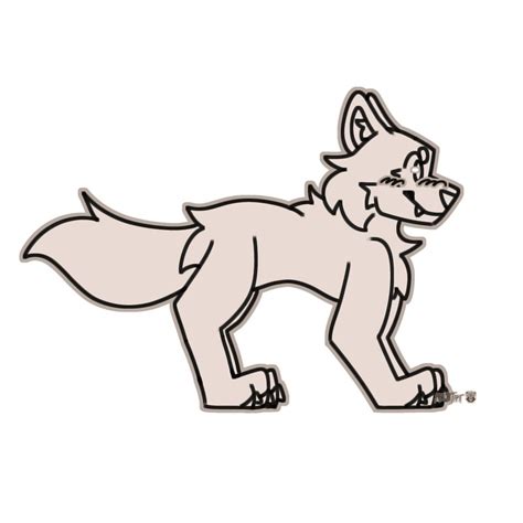 Wolf Fursona Base Etsy