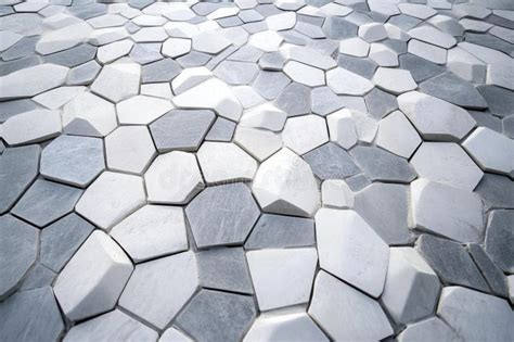 Explore Gray And White Stone Cladding Wall With Geometric Pattern Stock Explore Gray And White Stone Cladding Wall With Geometric Pattern Stock