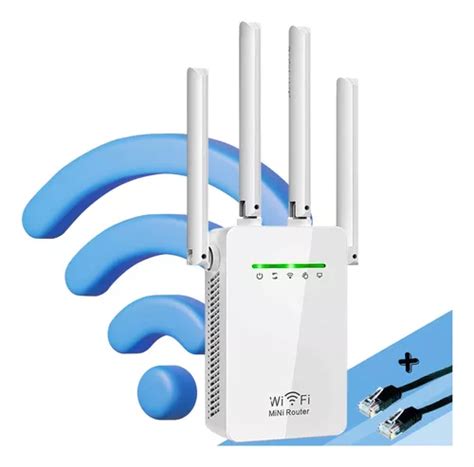 Repetidor Wifi Amplificador De Sinal Antenas Wireless Wifi Mercadolivre