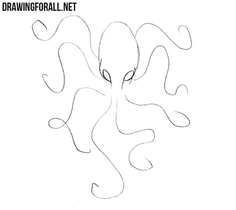 How To Draw Kraken Easy