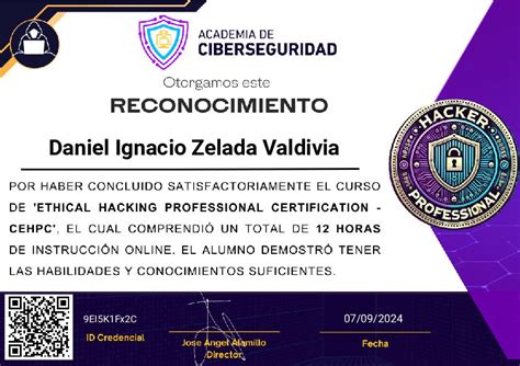 Academia De Ciberseguridad Daniel Zelada Valdivia