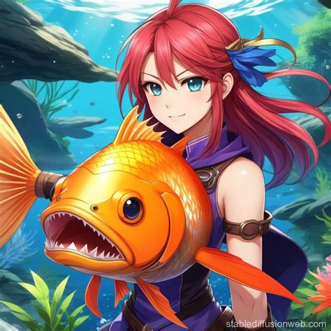 A Dnd Style Agressiv Monster Fish For A Low Level Adventure The